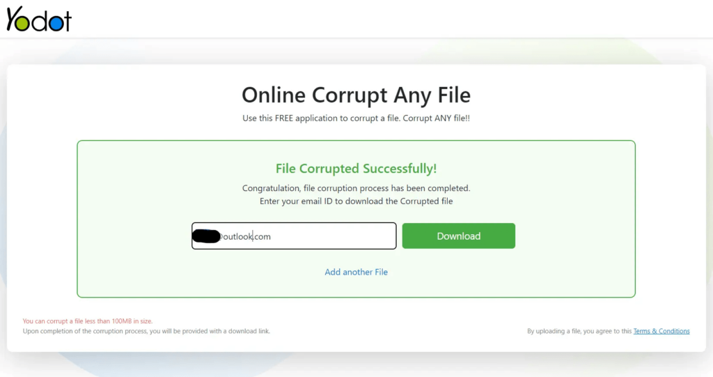 How to Corrupt a File on Purpose? - Technology in our view