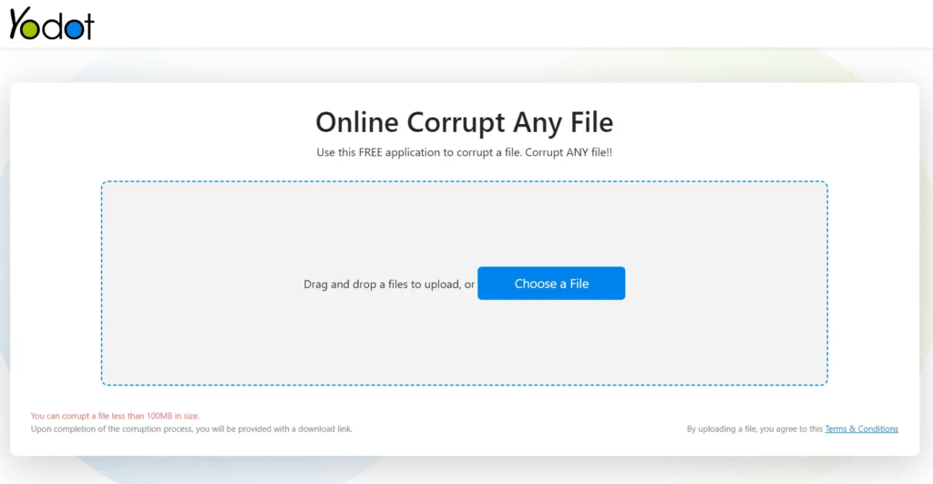 How to Corrupt a File on Purpose? - Technology in our view