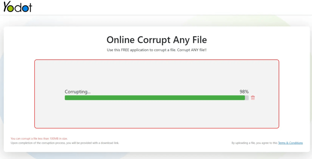 How to Corrupt a File on Purpose? - Technology in our view